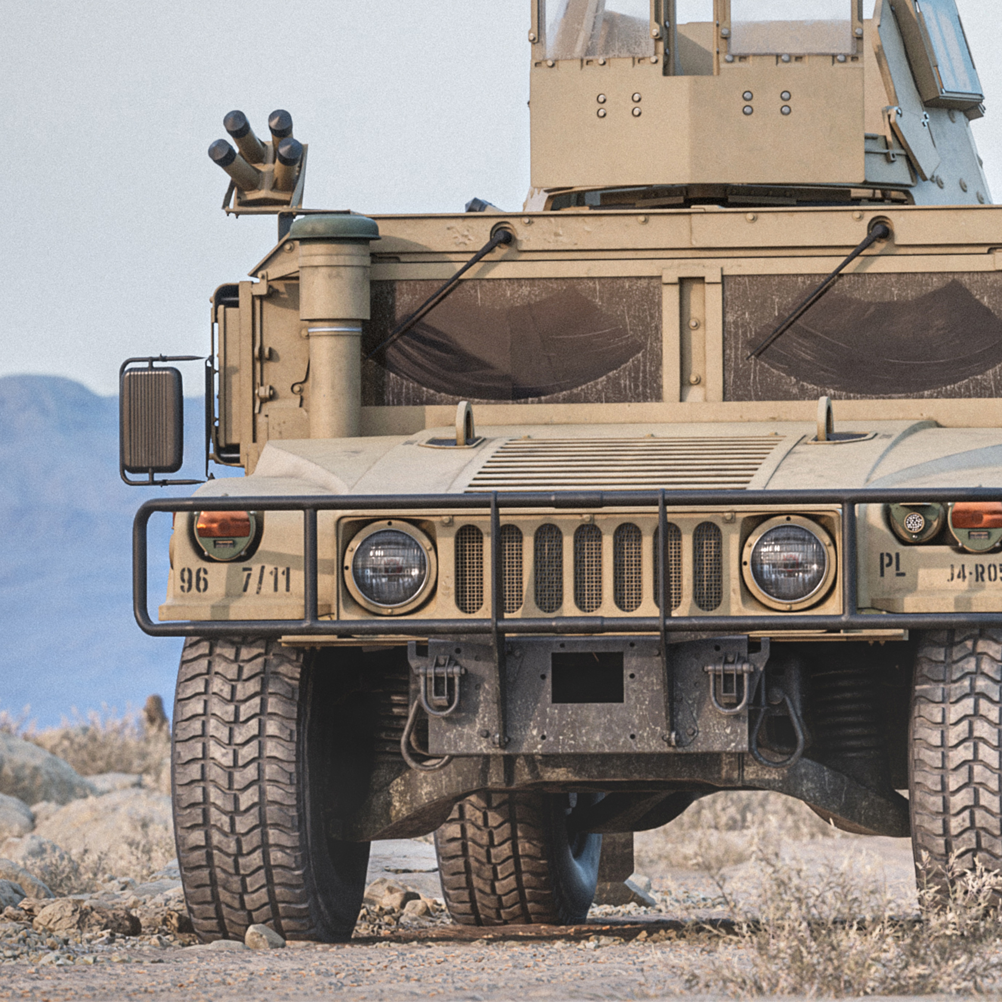 Hummer H1 Humvee - Games Artist